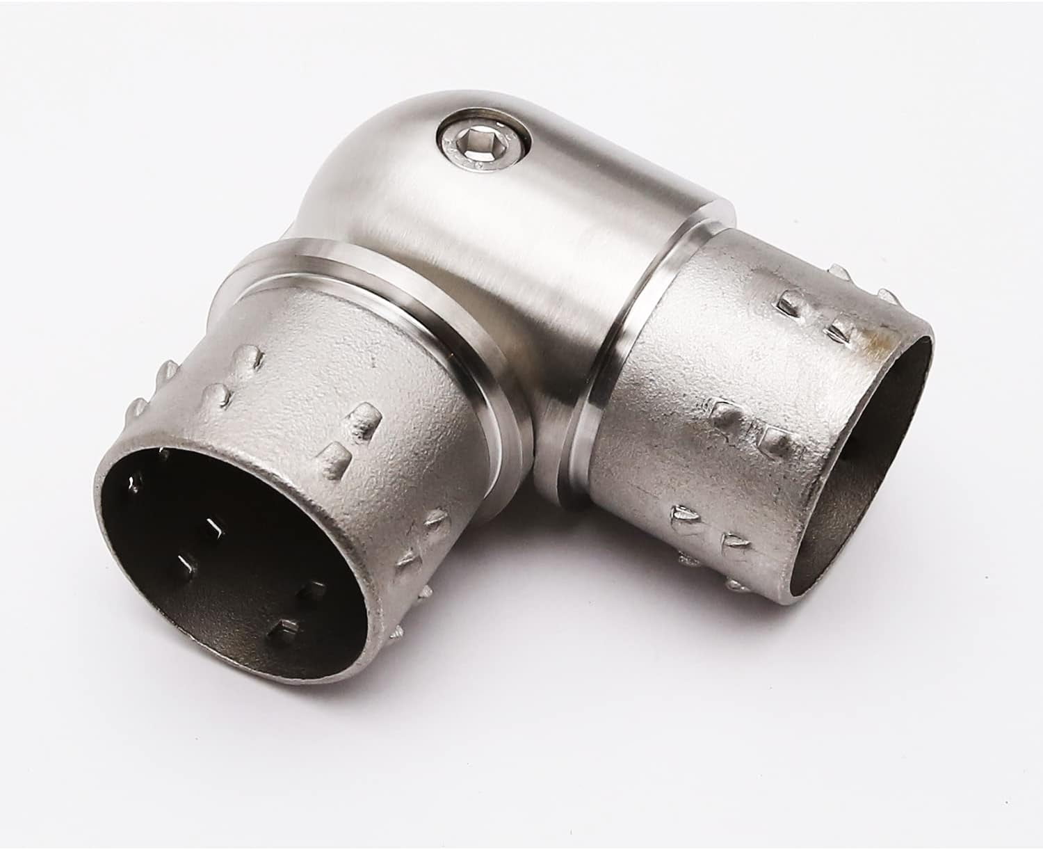 Stainless Steel 316 Grade Adjustable Flush Joiner Angle Elbow Connector ...