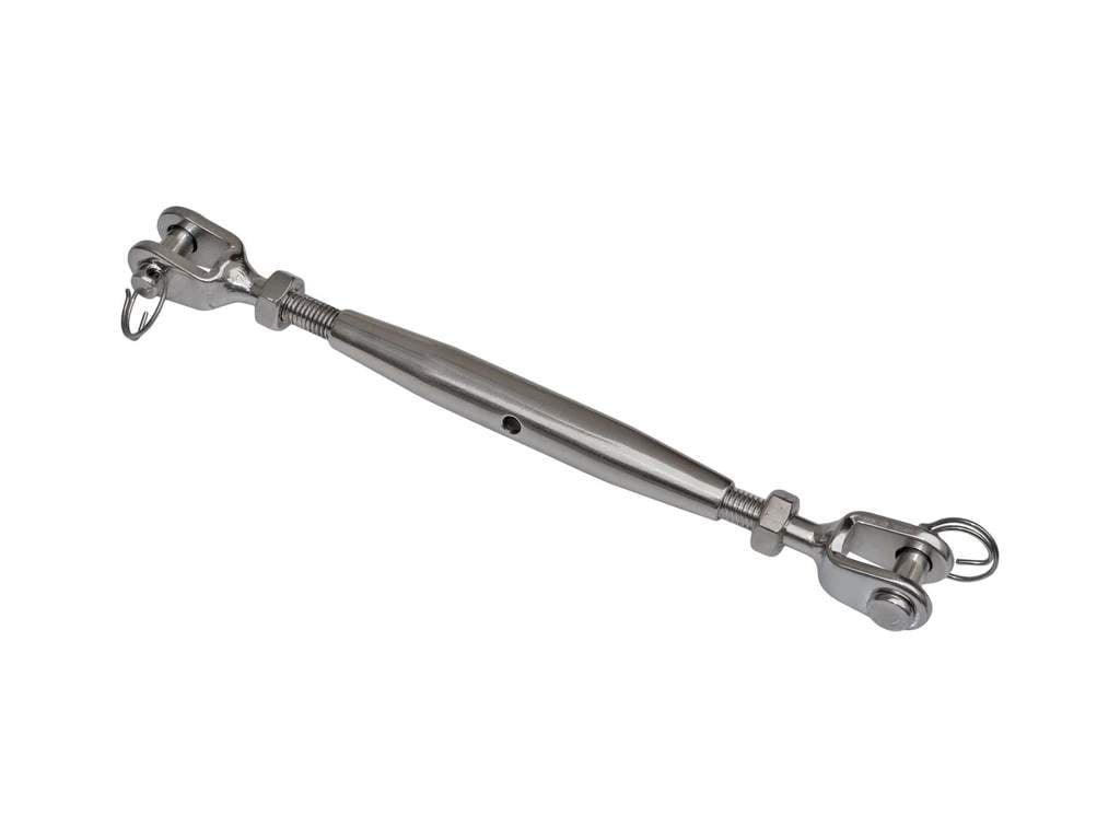 Stainless Steel 316 M20 (3/4") 20mm Turnbuckle Rigging Screw Jaw & Jaw ...