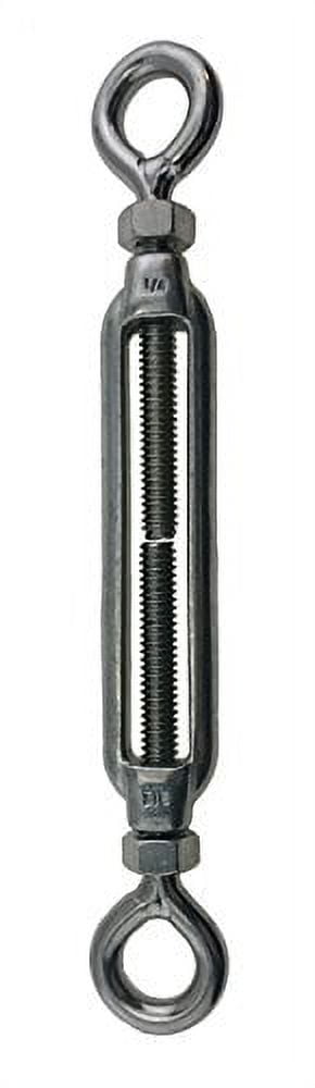 Stainless Steel (316) M6 (1/4") 6mm Turnbuckle Eye and Eye with ...