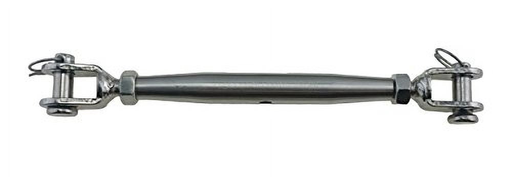 US STAINLESS Stainless Steel 316 Type K M8 Turnbuckle Rigging Screw Jaw ...