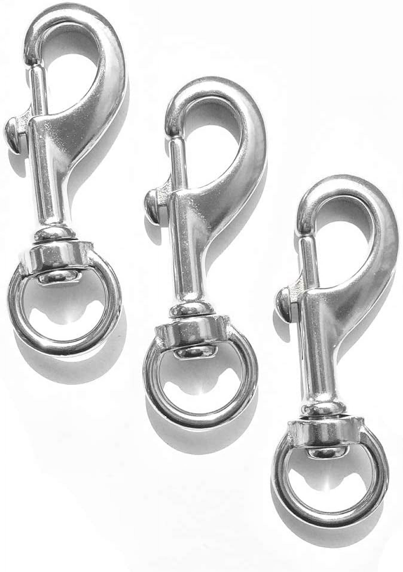 Stainless Steel 316 Marine Grade Scuba Diving Clip Swivel Eye Bolt Snap ...