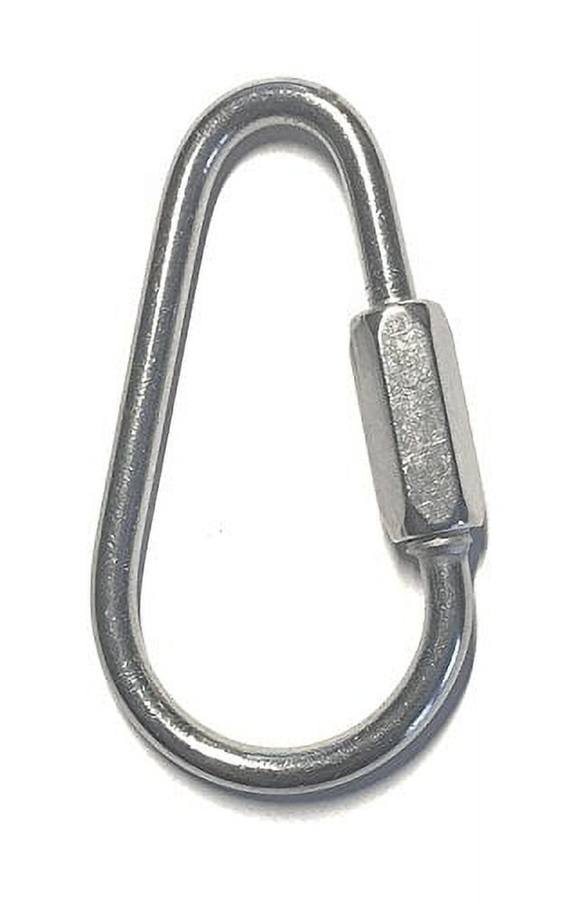 Stainless Steel 316 Pear Shape Quick Link 5/32" (4mm) Marine Grade ...