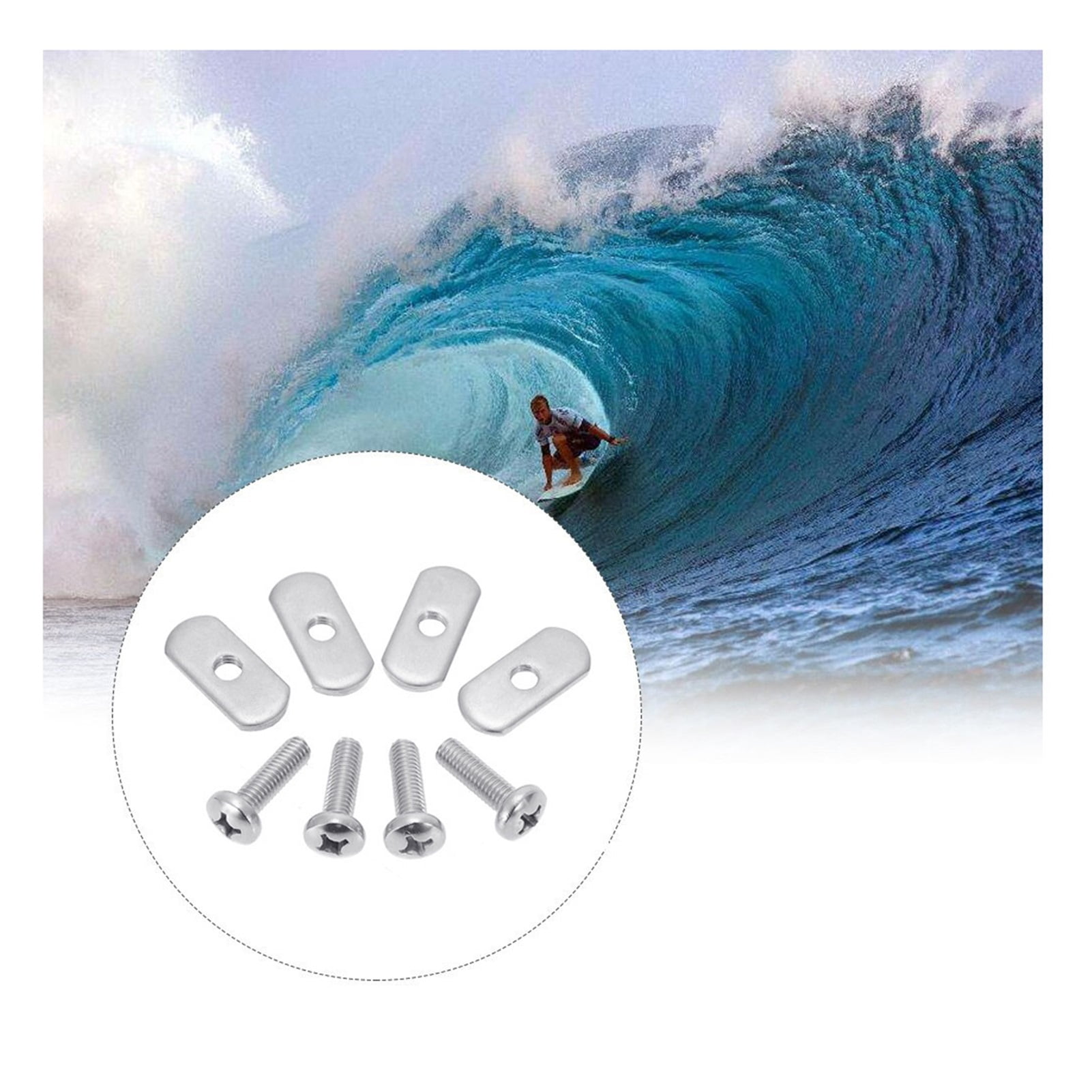 Stainless Steel 316 Rail Track Screws Track Nuts Hardware Mounting ...