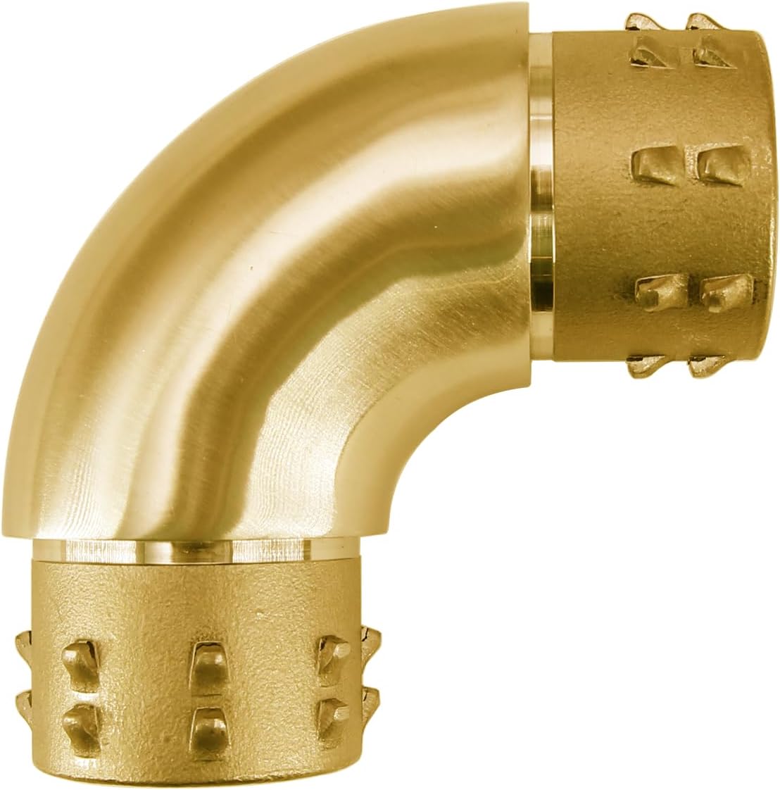 Stainless Steel 316 Railing Tube Connector Flush Elbow Fitting 90 ...
