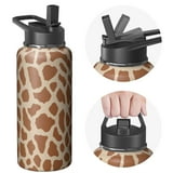 Stainless Steel 32 Ounce Triple Insulated Leopard Print Themed Bottle ...