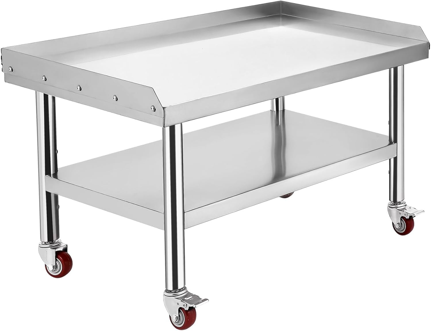 Stainless Steel 36x30x24 inch Equipment Grill Stand Table, 1000 lbs Top ...