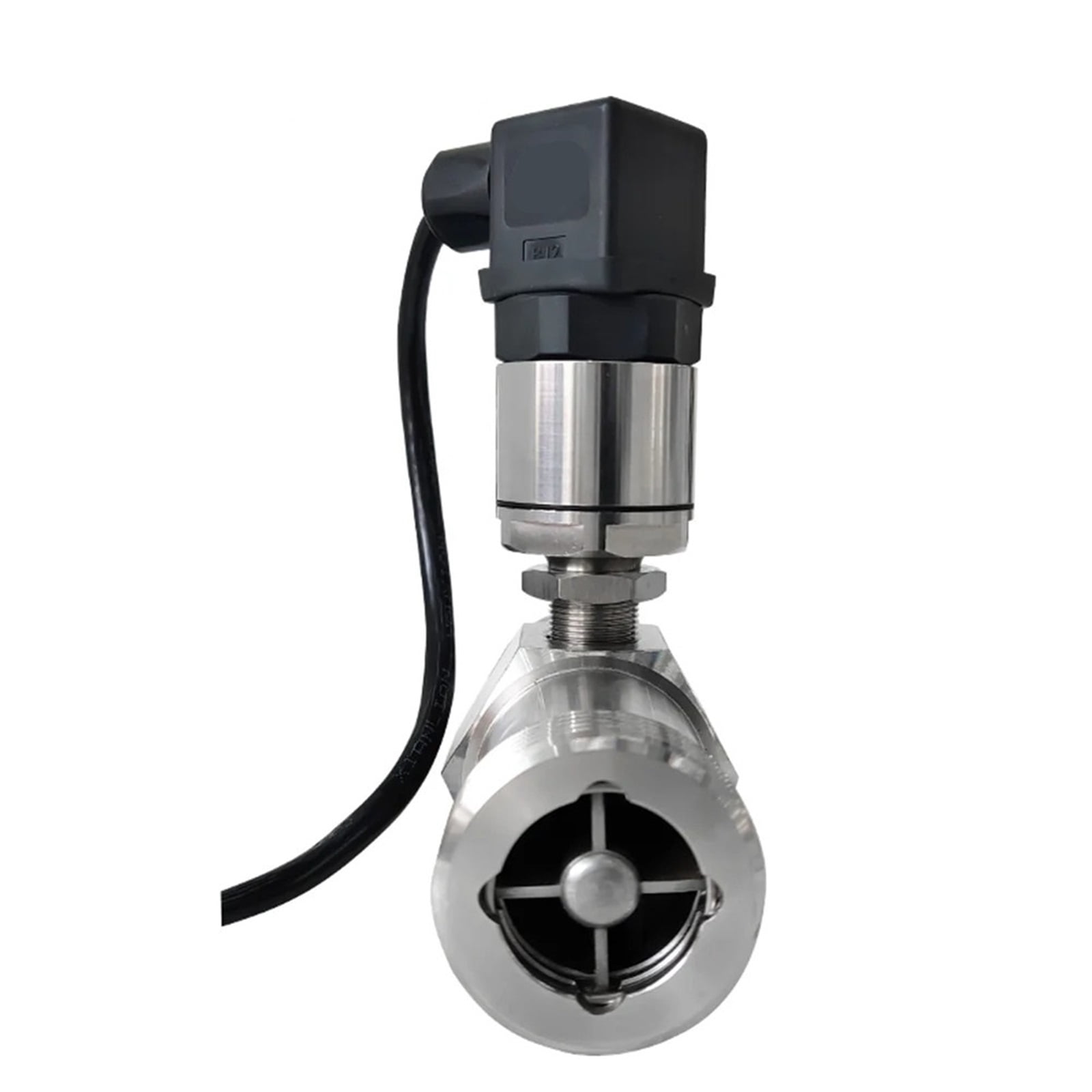 Stainless Steel 4-20mA Water Flow Meter Turbine Flow Meter for Fuel Water Oil - Walmart.com