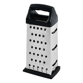 Grater & Shredder,Stainless Steel Zester with 4 Sides- Kitchen Cutter ...