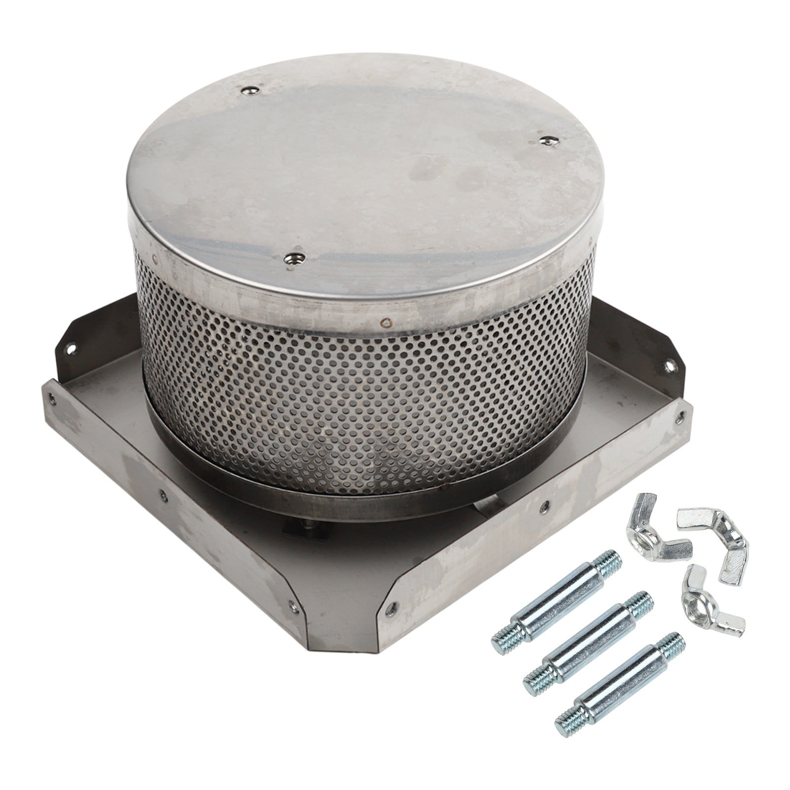 Stainless Steel 4-Sided Pyramid Heater Replace Emitter Screen And Base ...