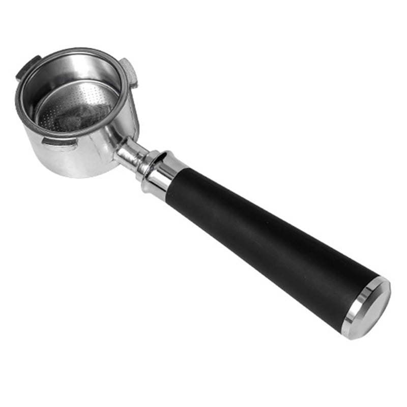 Stainless Steel 51mm Bottomless Hollow Simple Style Long Coffee Handle ...