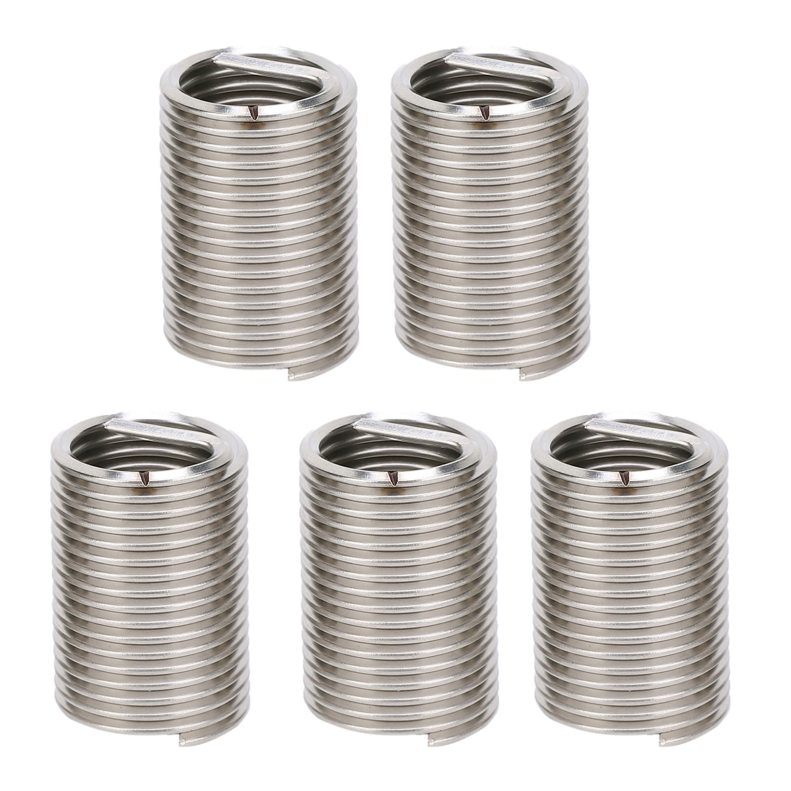 Stainless Steel 5Pcs Thread Inserts Male Female Reducing Nut Repair ...