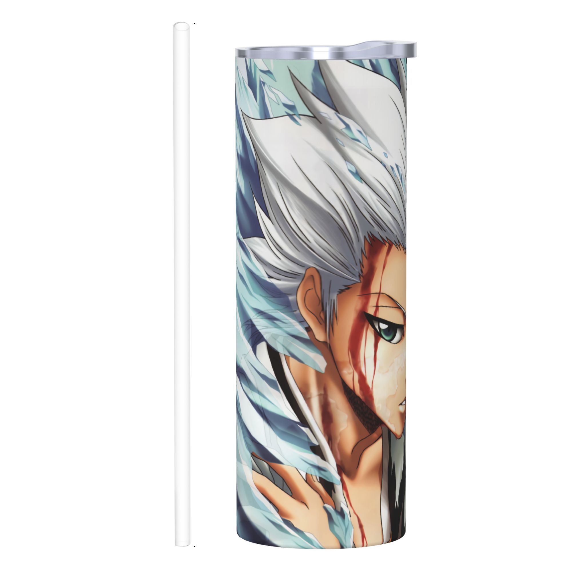 Stainless Steel 8.3in High 20oz Anime Insulated Cup,Bleach Bottle ...