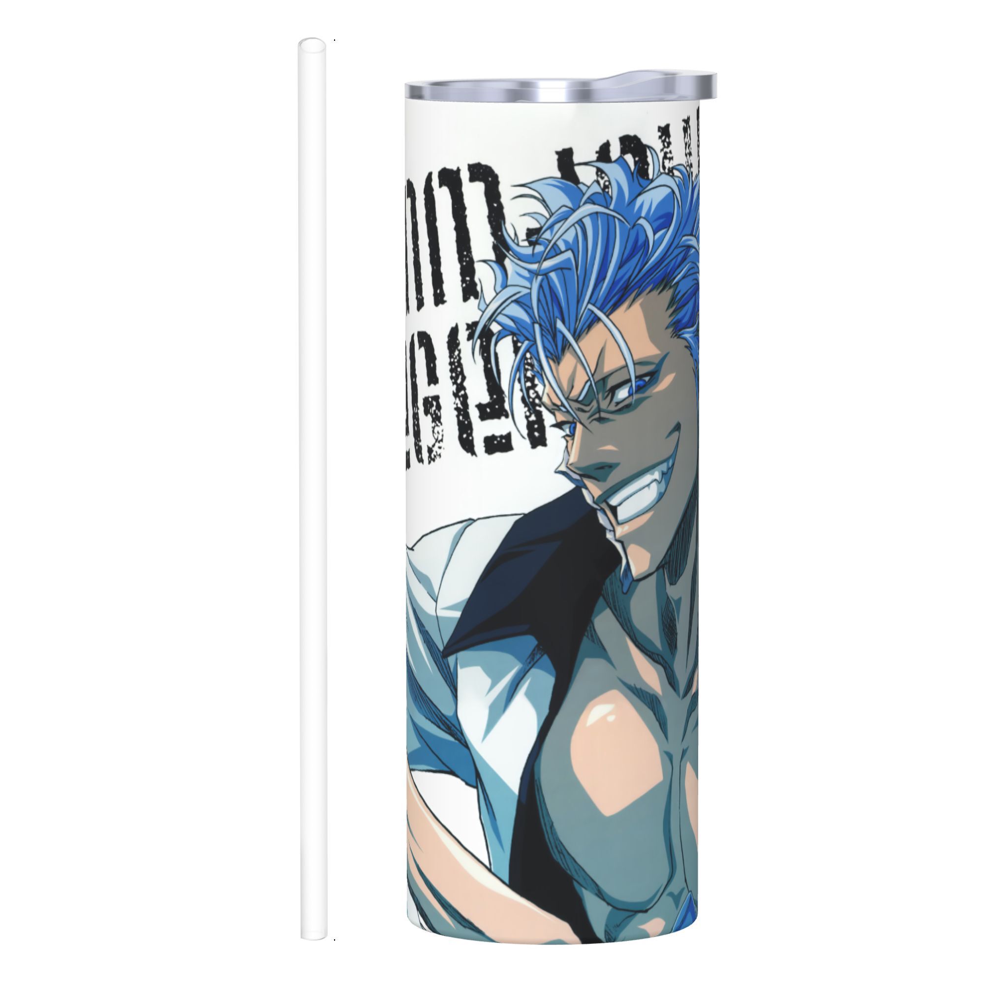 Stainless Steel 8.3in High 20oz Anime Insulated Cup,Bleach Bottle ...
