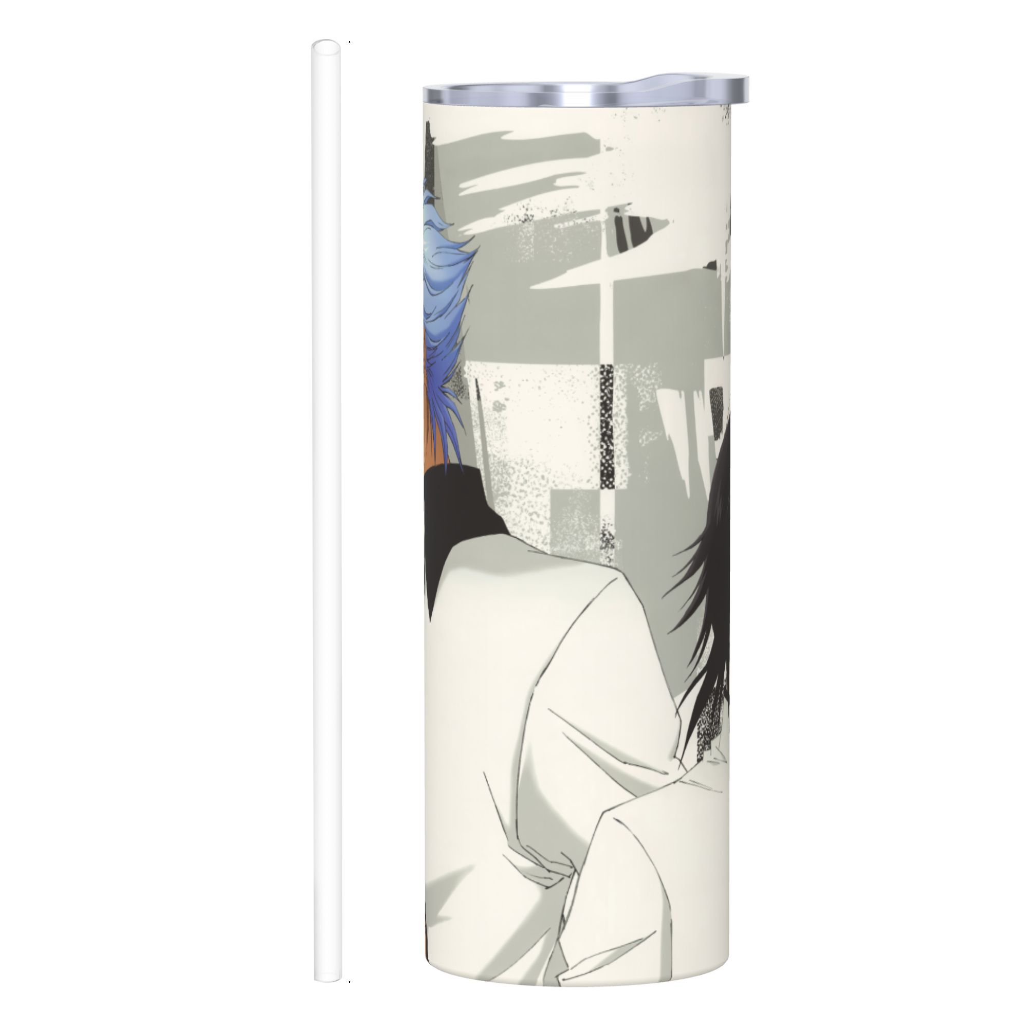 Stainless Steel 8.3in High 20oz Anime Insulated Cup,Bleach Bottle ...