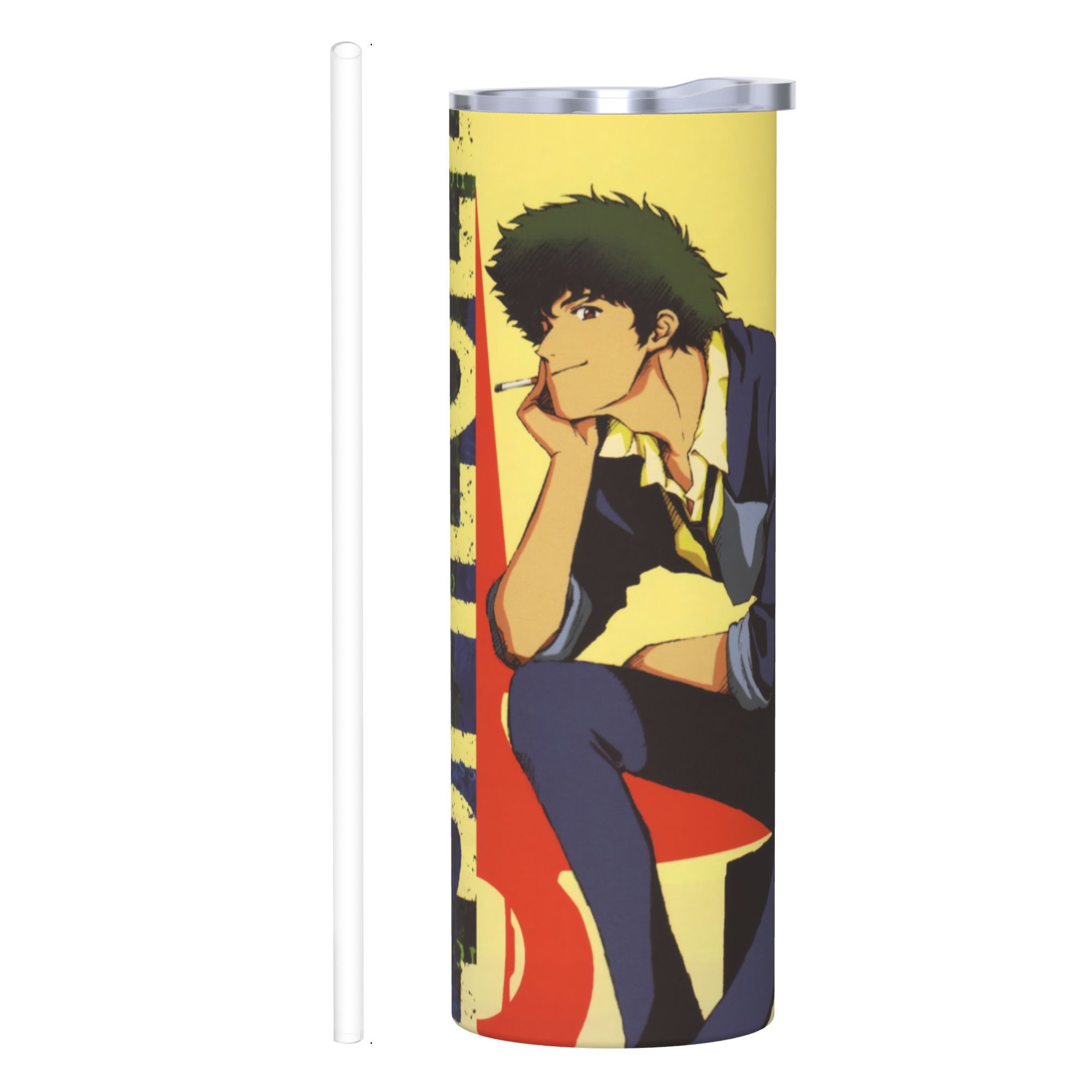 Stainless Steel 8.3in High 20oz Anime Insulated Cup,Cowboy Bebop Bottle ...