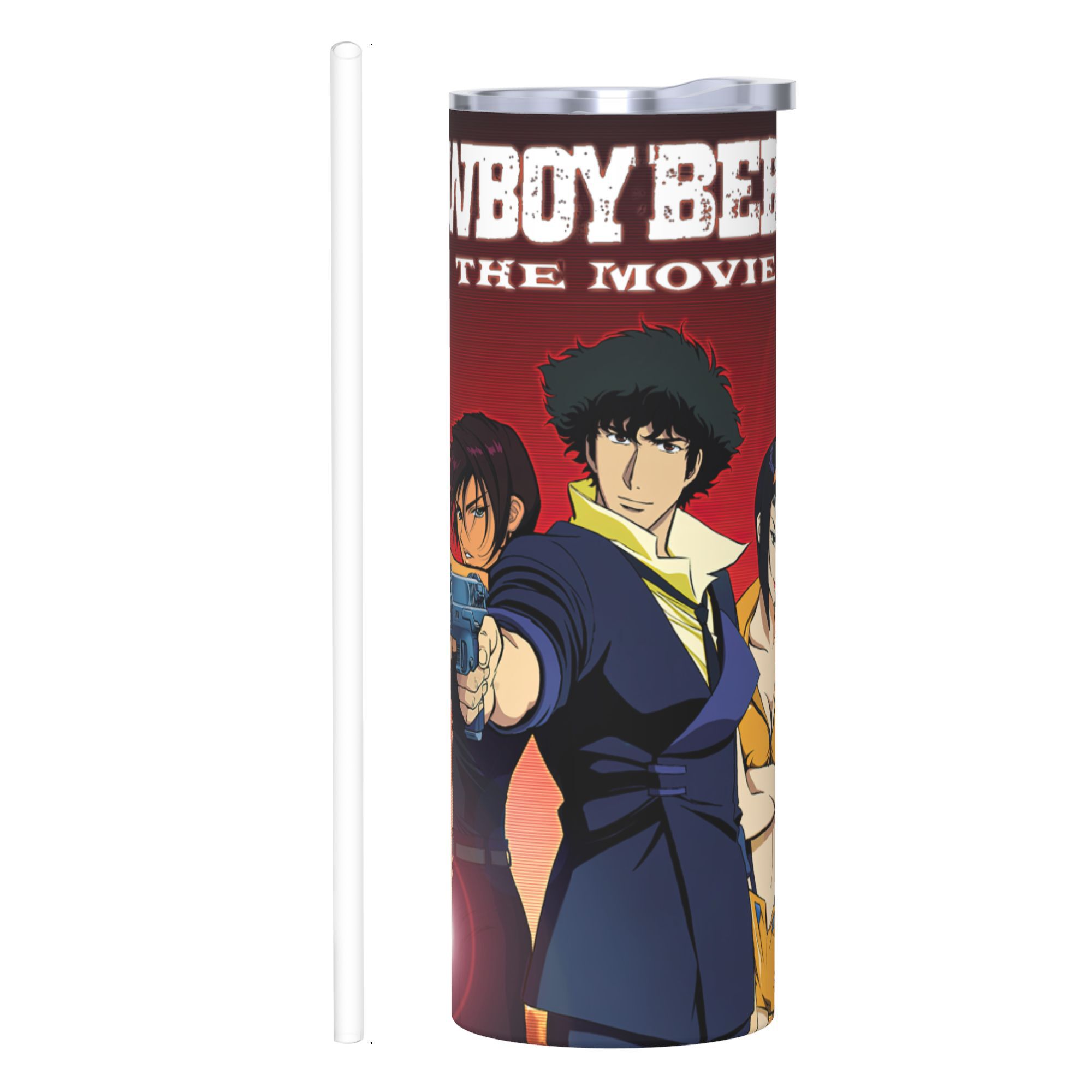 Stainless Steel 8.3in High 20oz Anime Insulated Cup,Cowboy Bebop Bottle ...