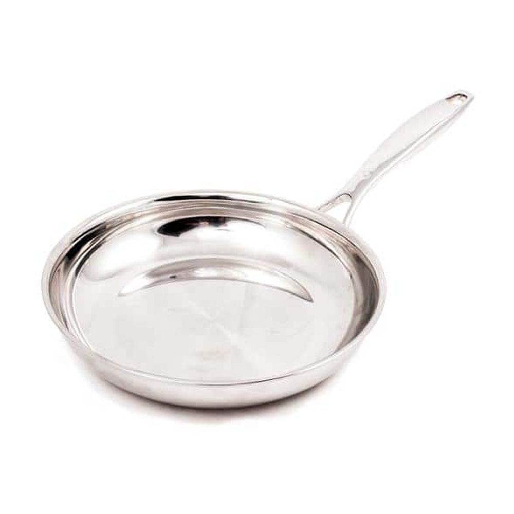 Stainless Steel 8 in. Fry Pan Premium Clad - Walmart.com