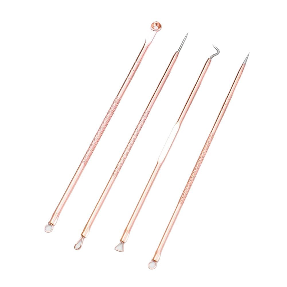 Stainless Steel Acne Needle Set of 4, Multi-Functional Styles, Fine ...
