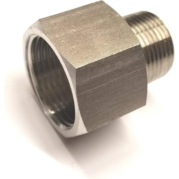 Stainless Steel Adapter Reducer 3/4"npt Female - 1/2"npt Male Class 150 ...