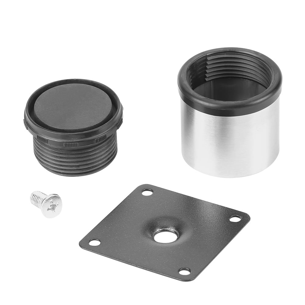 Stainless Steel Adjustable Home Kitchen Cabinets Table Shelf Feet Round ...