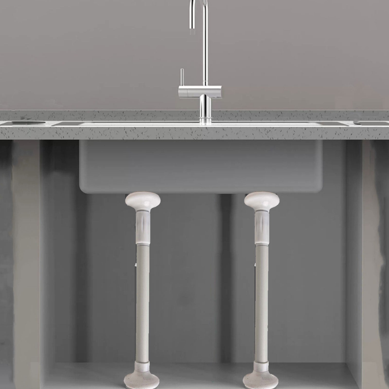 Stainless Steel Adjustable Kitchen Sink Bracket Bottom Installation ...