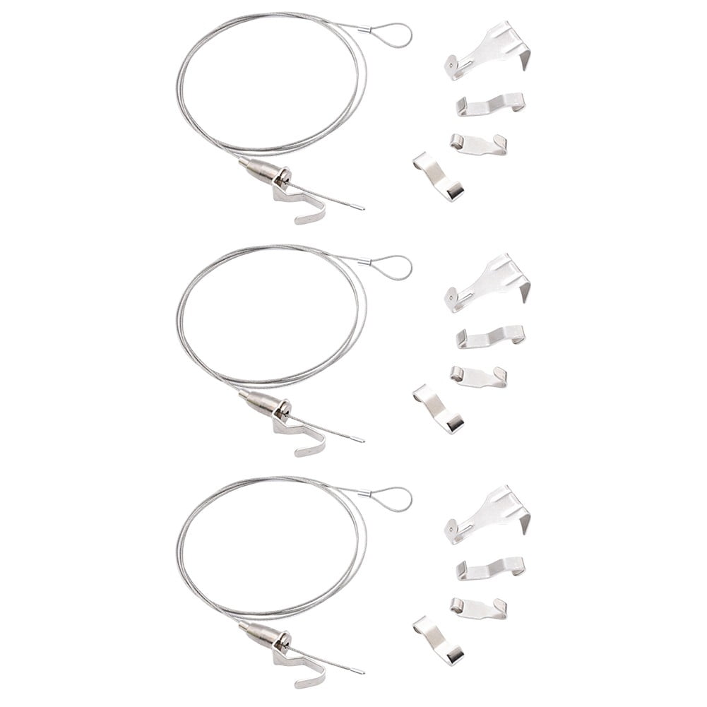 Stainless Steel Adjustable Mirror Rail Suspension Kit 66 lbs Weight ...