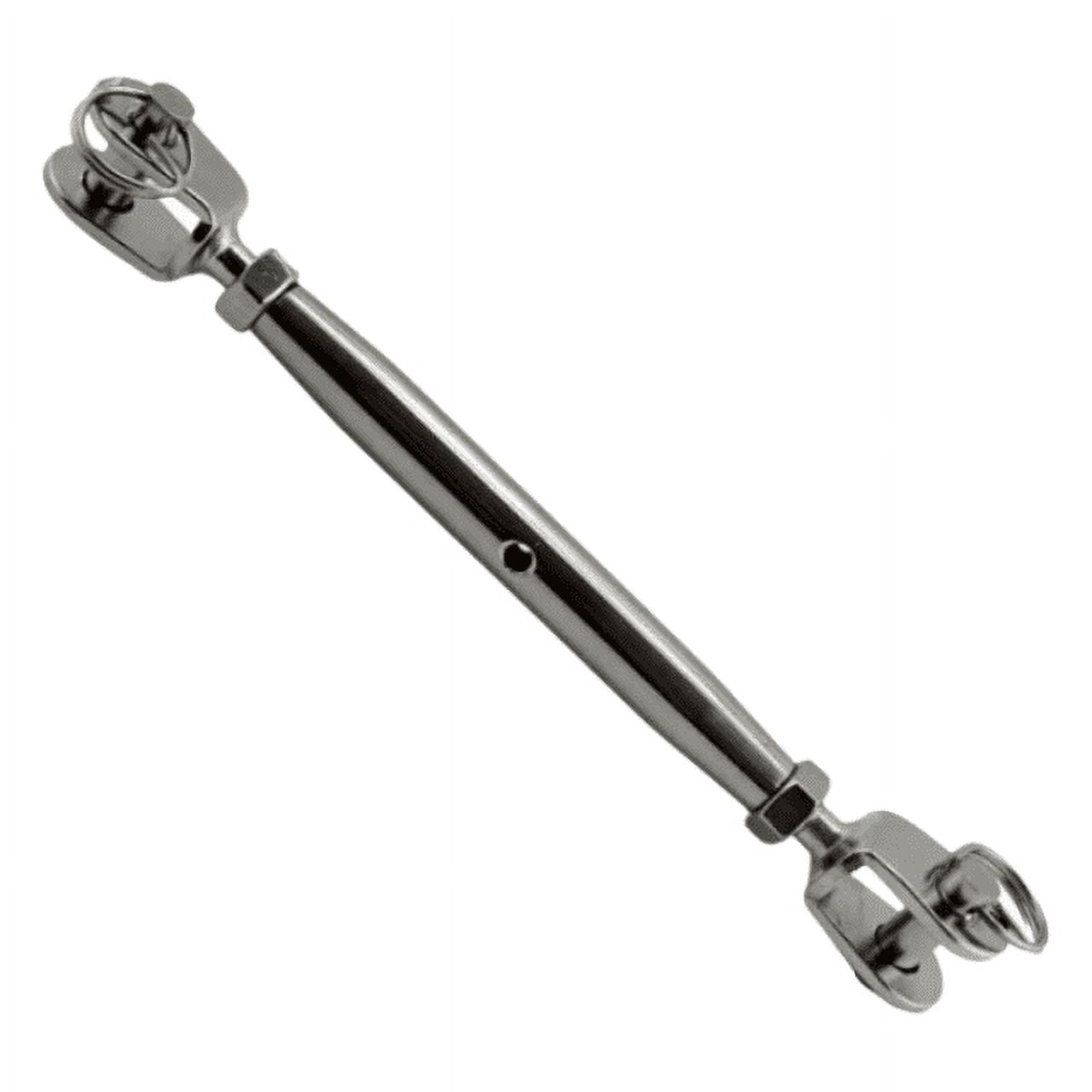 Stainless Steel Adjustable Turnbuckle (Marine-Grade 304 Stainless Steel ...