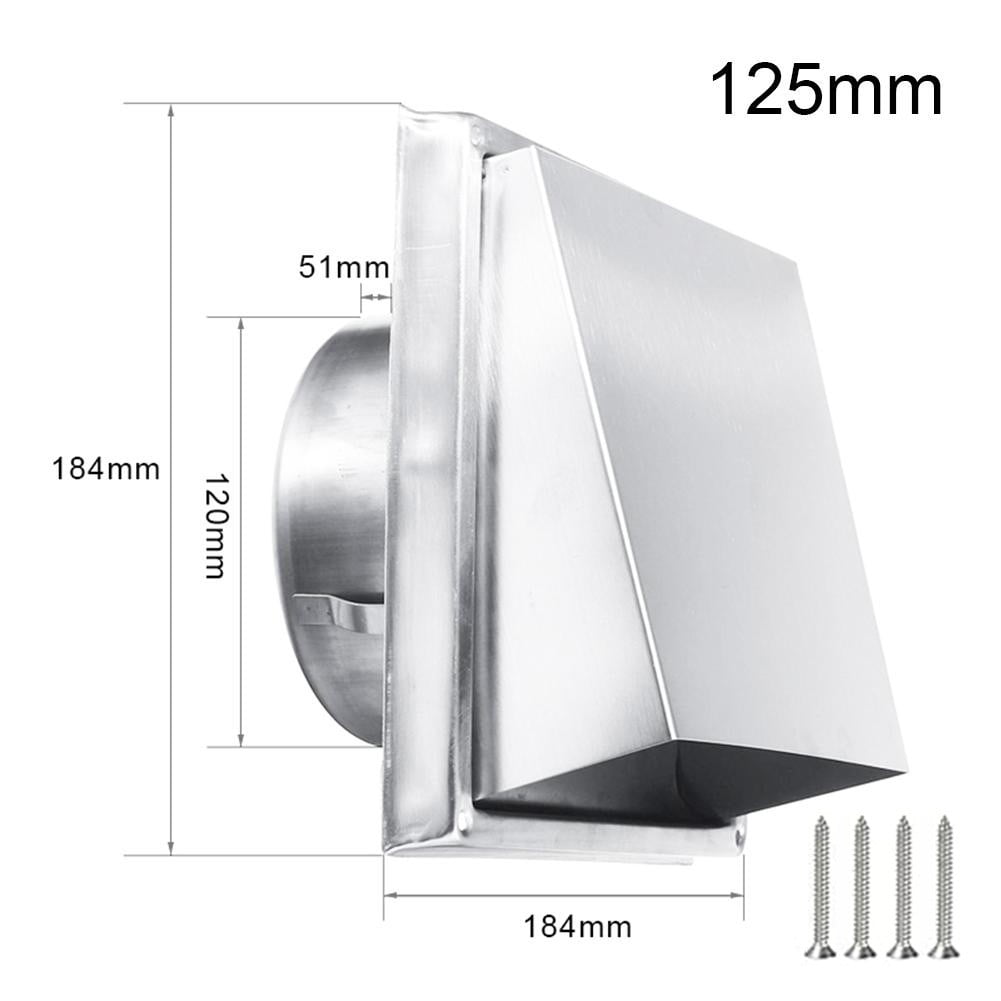 Stainless Steel Air Vent Duct Grill Wall Square Tumble Air Outlet Dryer ...