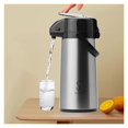 Stainless Steel Airpot Insulated Vacuum Thermal Flask Jug,Pump Action ...