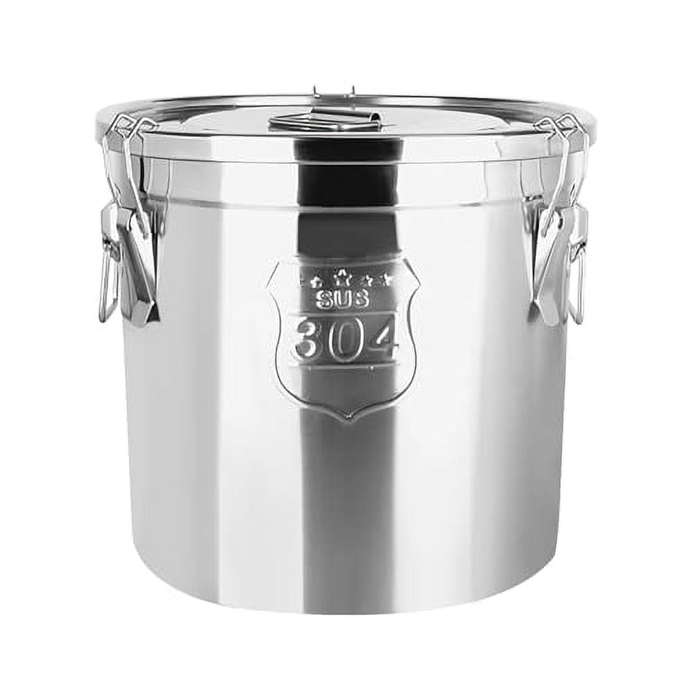 Stainless Steel Airtight Canister, Food Storage Canisters with Airtight ...