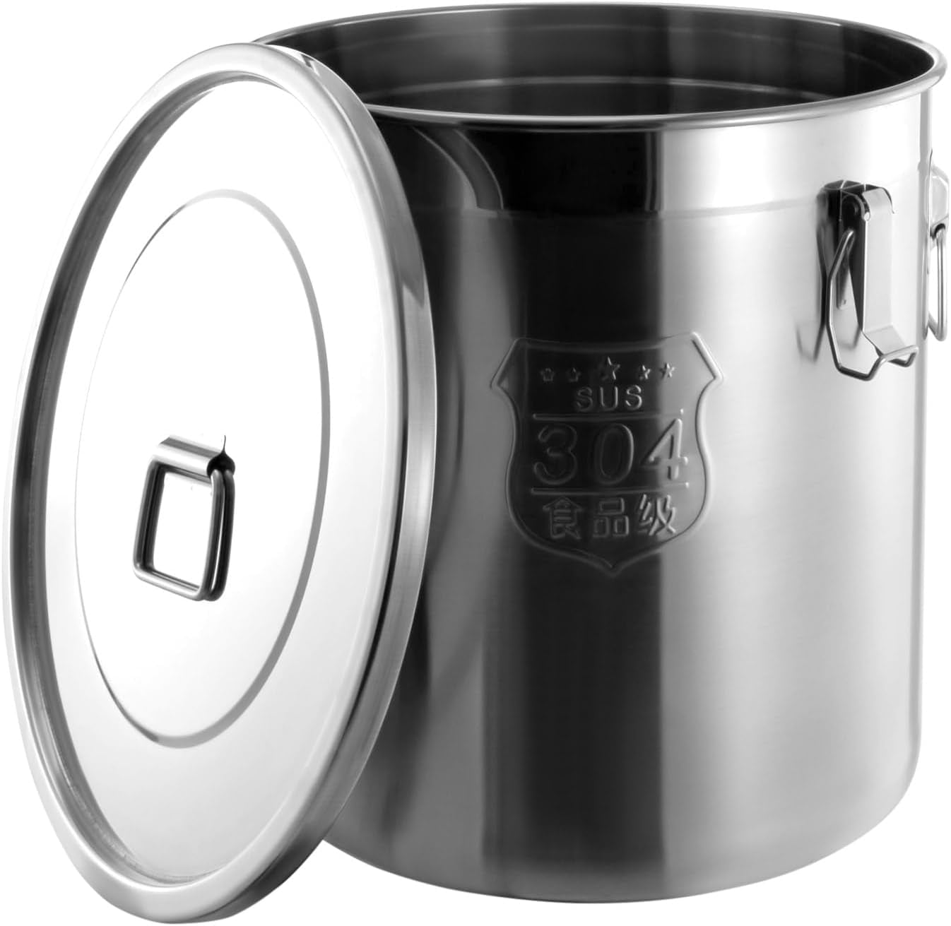 Stainless Steel Airtight Canister by CNCEST, Kitchen Storage Container ...