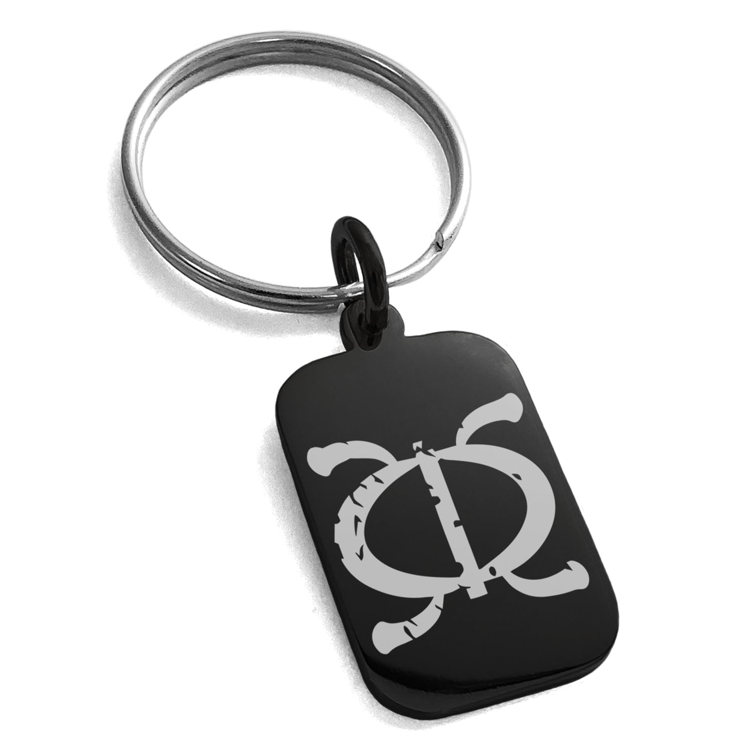 Tioneer Stainless Steel Ancient Tribal Perseverance Rune Engraved Small ...