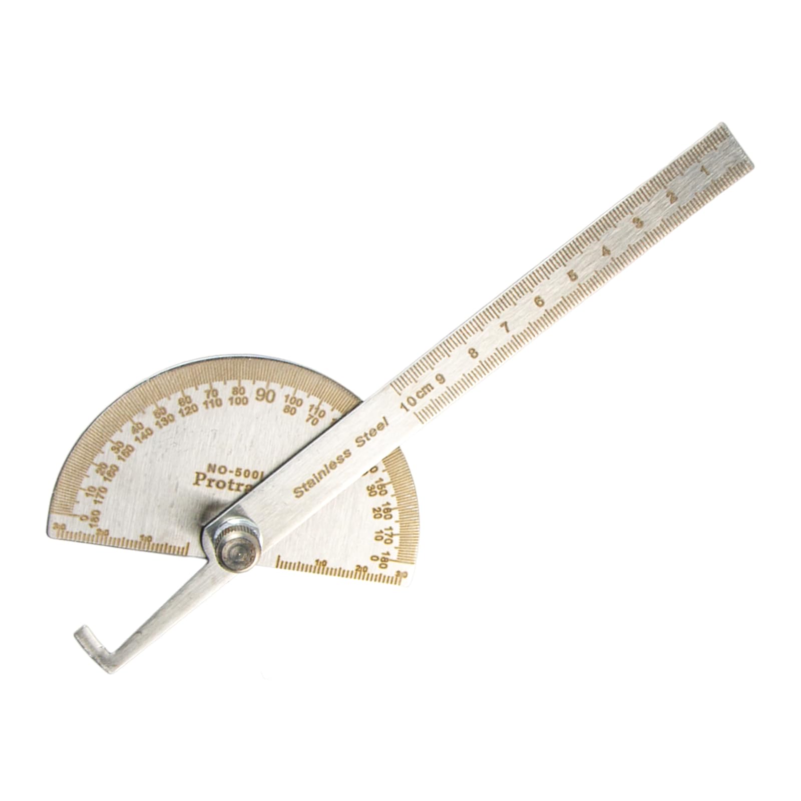 Stainless Steel Angle Protractor, Angle Protractor 0-180 Degrees ...