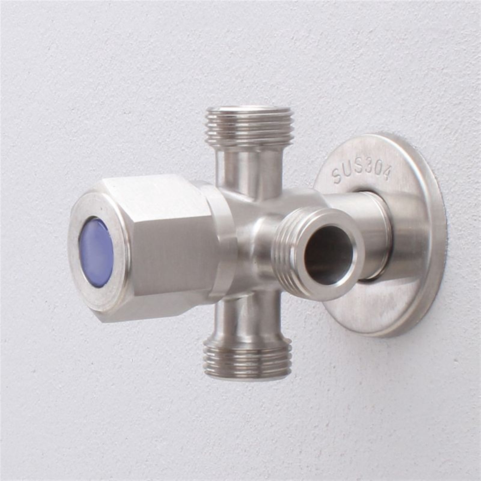 Stainless Steel Angle Valves G1/2 Bathroom Faucets Sprinklers Toilet ...