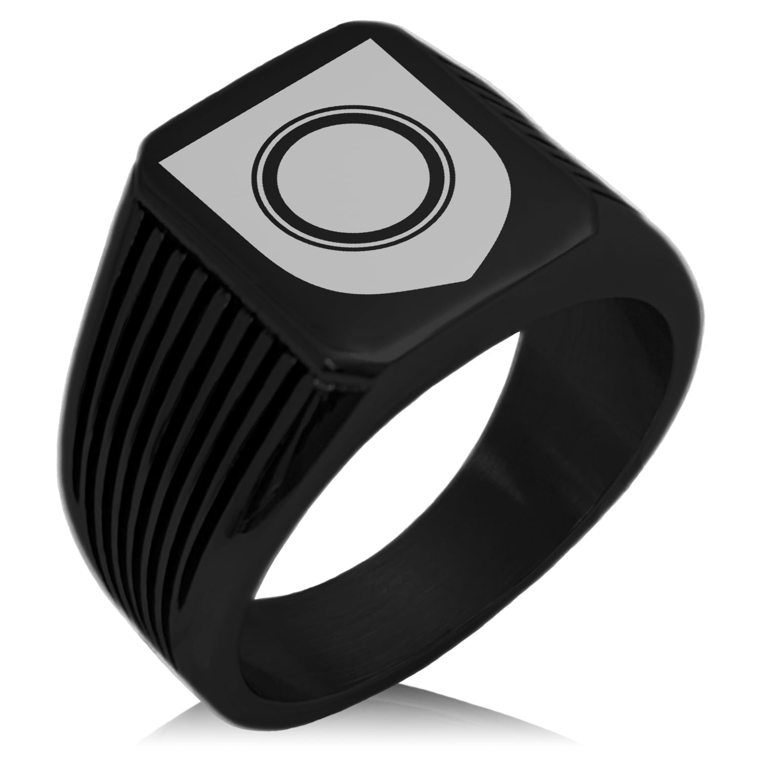 Tioneer Stainless Steel Annulet Fidelity Coat of Arms Shield Needle ...