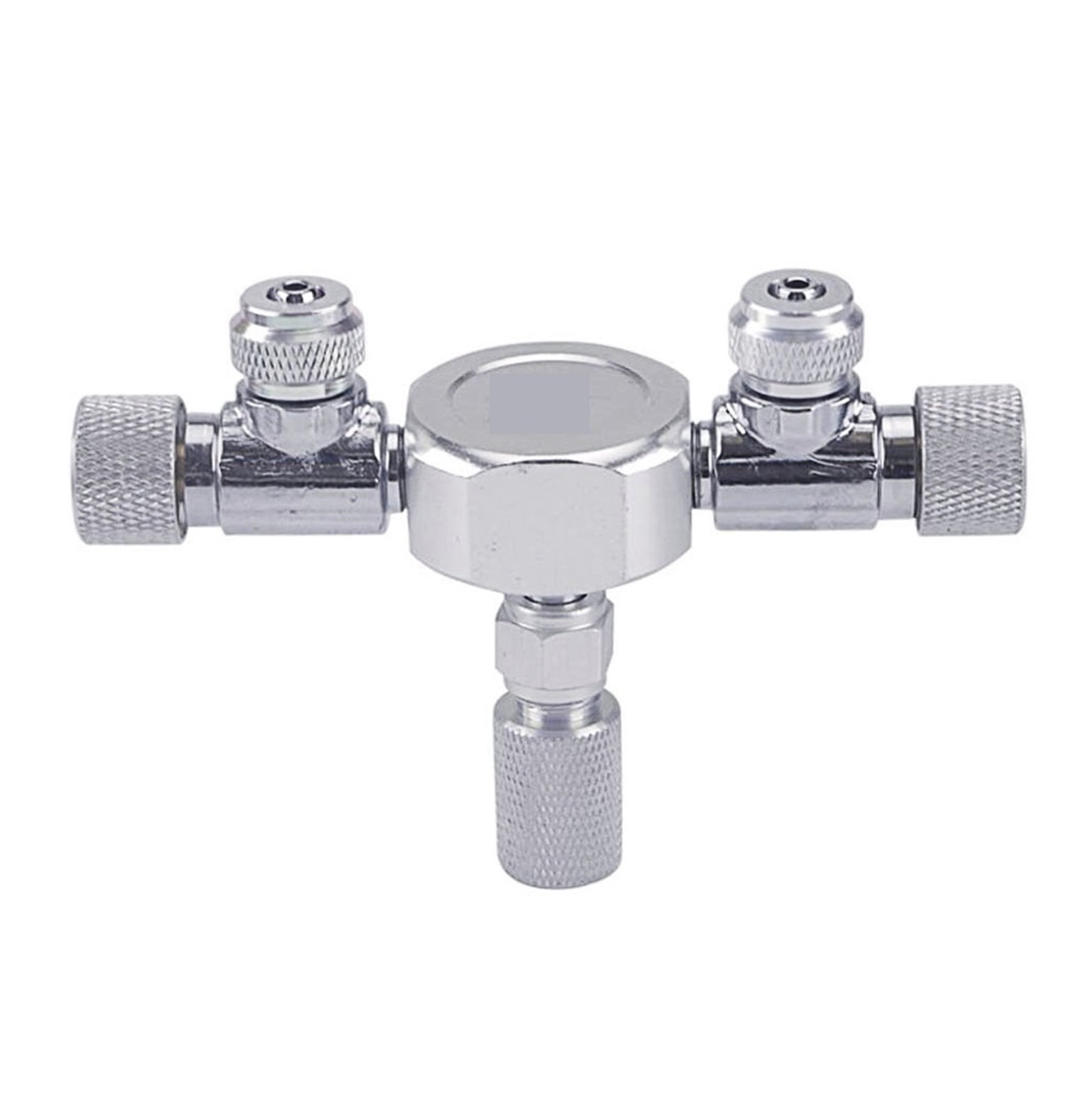 Stainless Steel Aquarium Multi Way CO2 Distributor Splitter Needle Valve Check Valve Bubble ...