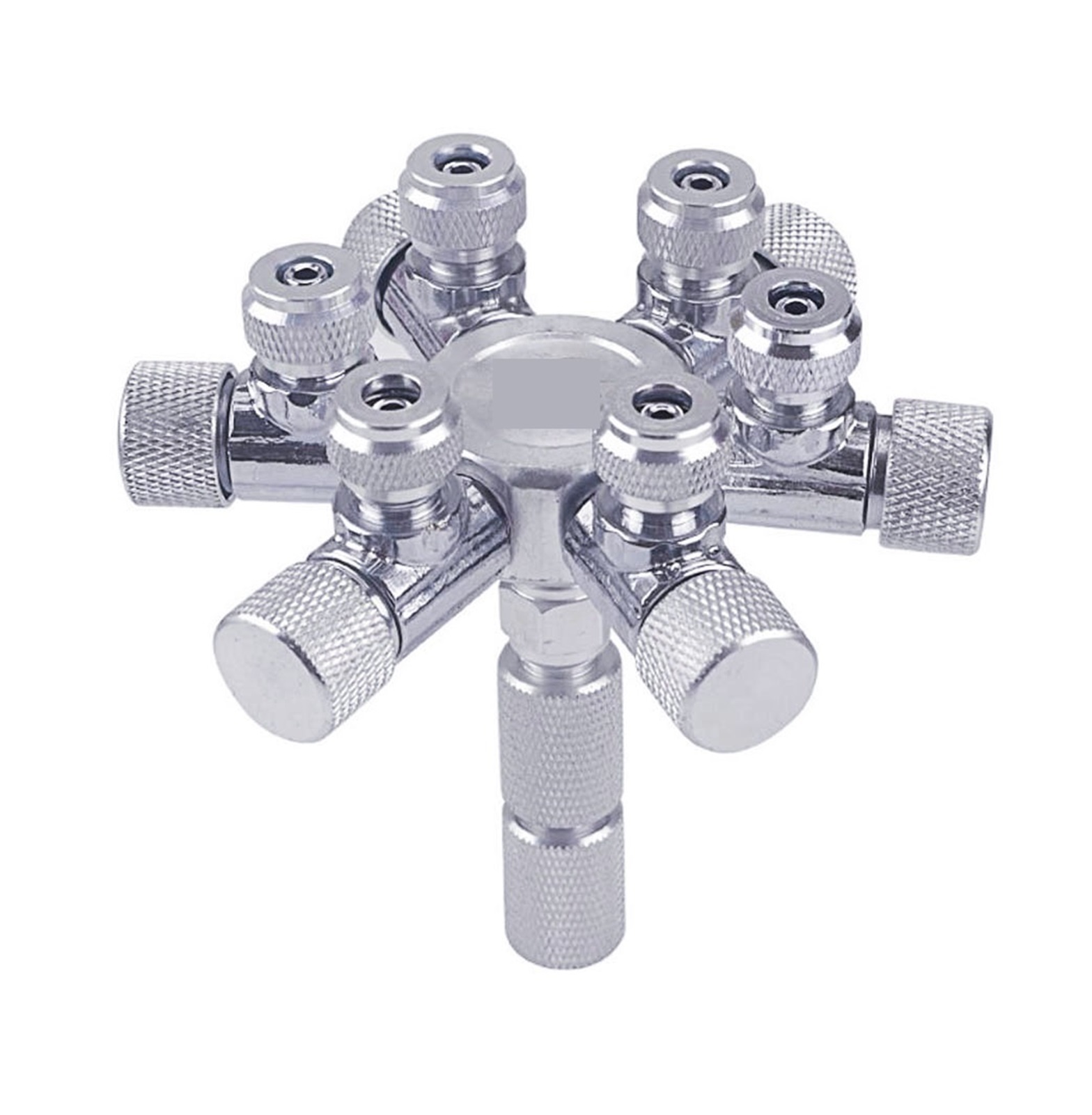 Stainless Steel Aquarium Multi Way CO2 Distributor Splitter Needle ...