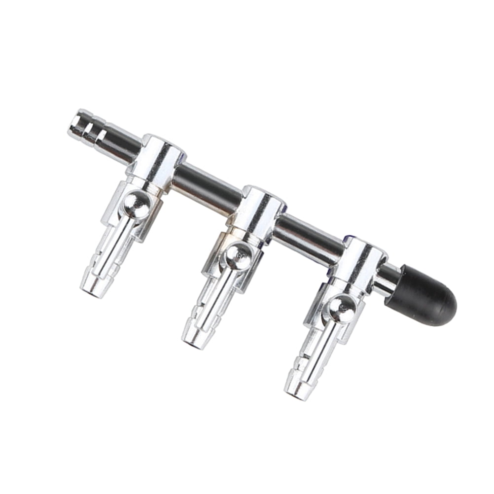 Stainless Steel Aquarium Outlet Inline Air Pump Flow Lever Control ...