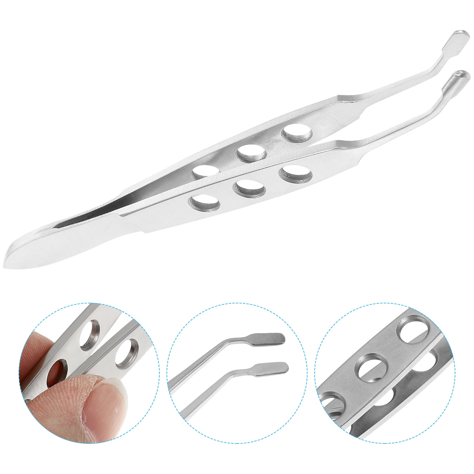 Stainless Steel Arita Eyelid Compressor Forceps Tweezers Meibomian ...