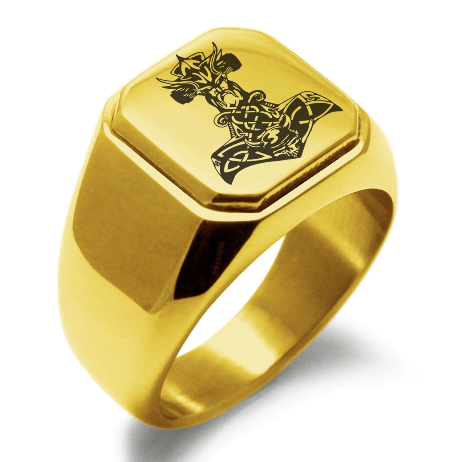 Tioneer Stainless Steel Asgard Mjolnir Thor's Hammer Viking Norse ...