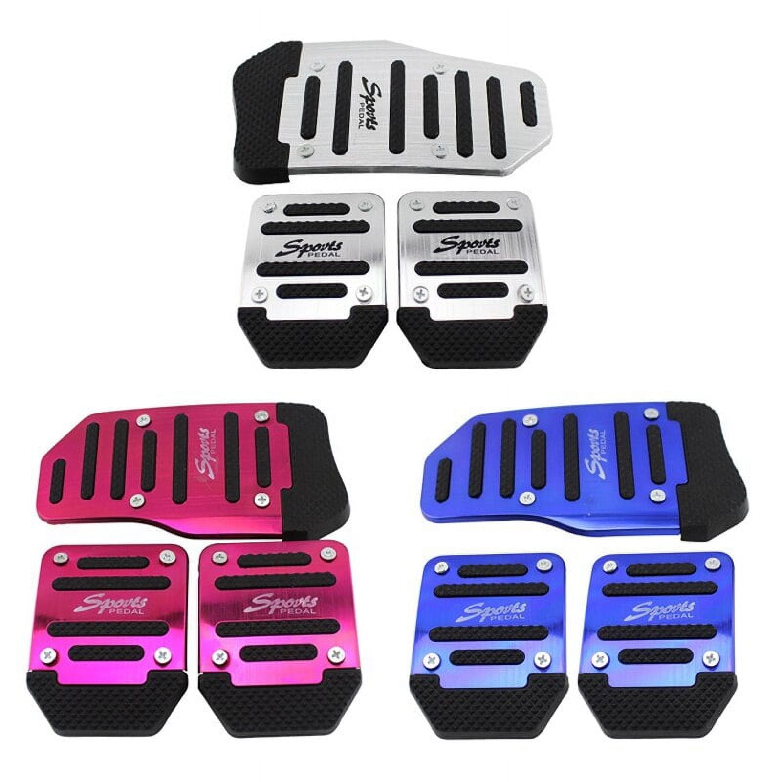 Stainless Steel Automatic Car Pedal Covers Non Slip Manual Car Brake ...