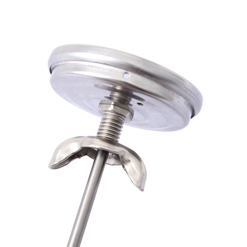 Stainless Steel BBQ Grill Thermometer Temperature Gauge 50-550°F ...