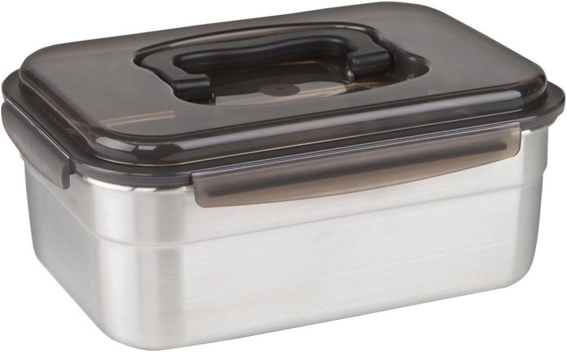 Stainless Steel BPA Free Rectangular Leakproof Airtight Kimchi/Pickle ...