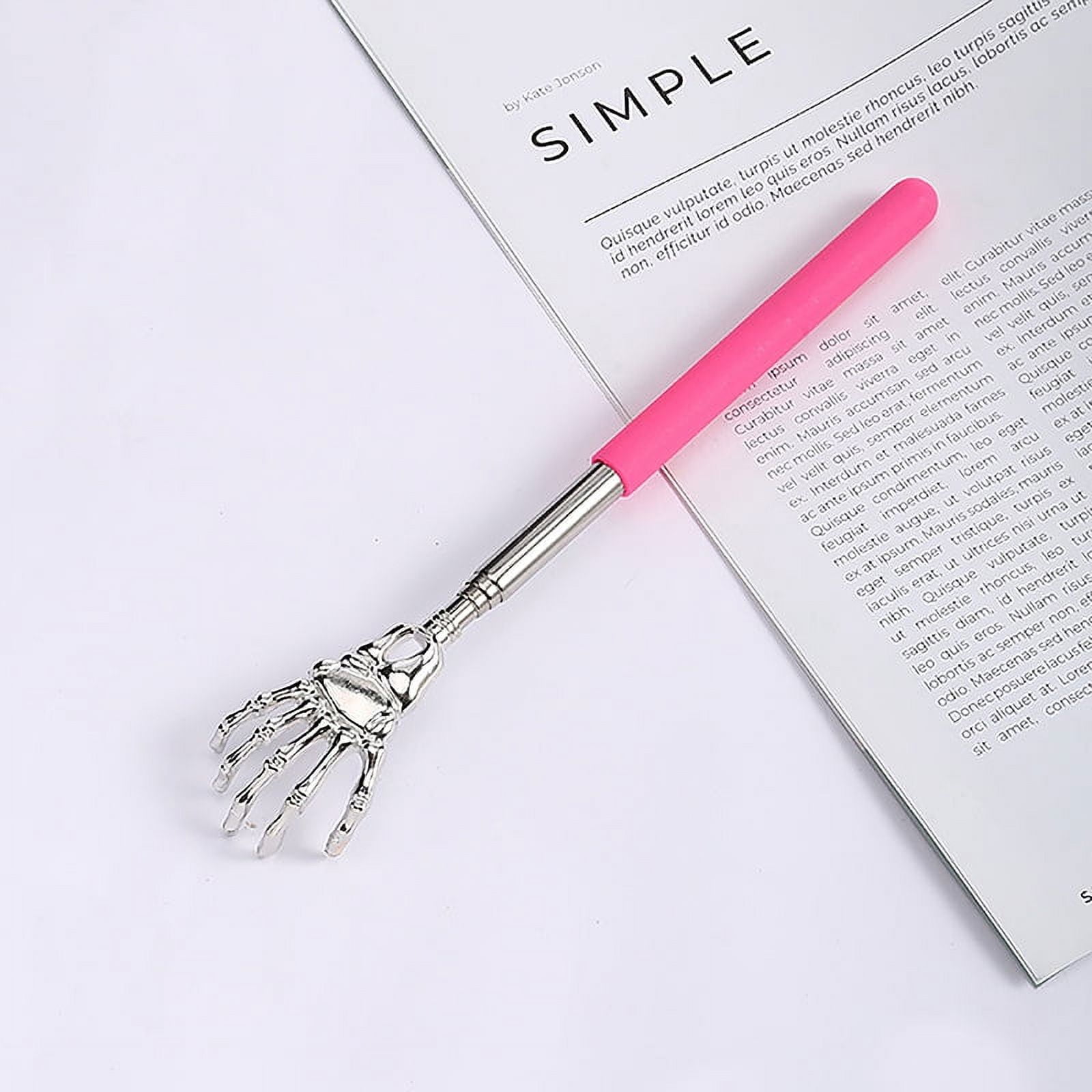 Stainless Steel Back Scratcher Telescopic Back Itch Scratcher For Old ...
