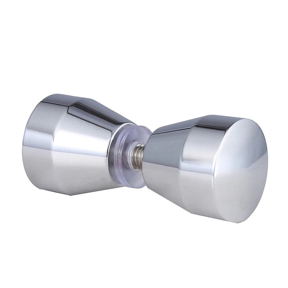 Stainless Steel Back-to-Back Glass Door Knob Puller Push Bathroom Shower Handle 3 Types ...