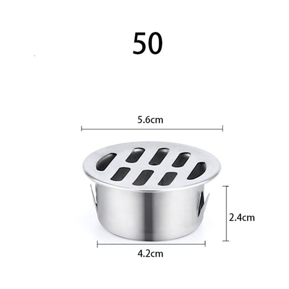 Stainless Steel Balcony Drainage Roof Round Floor Drain Cover Rain Pipe ...