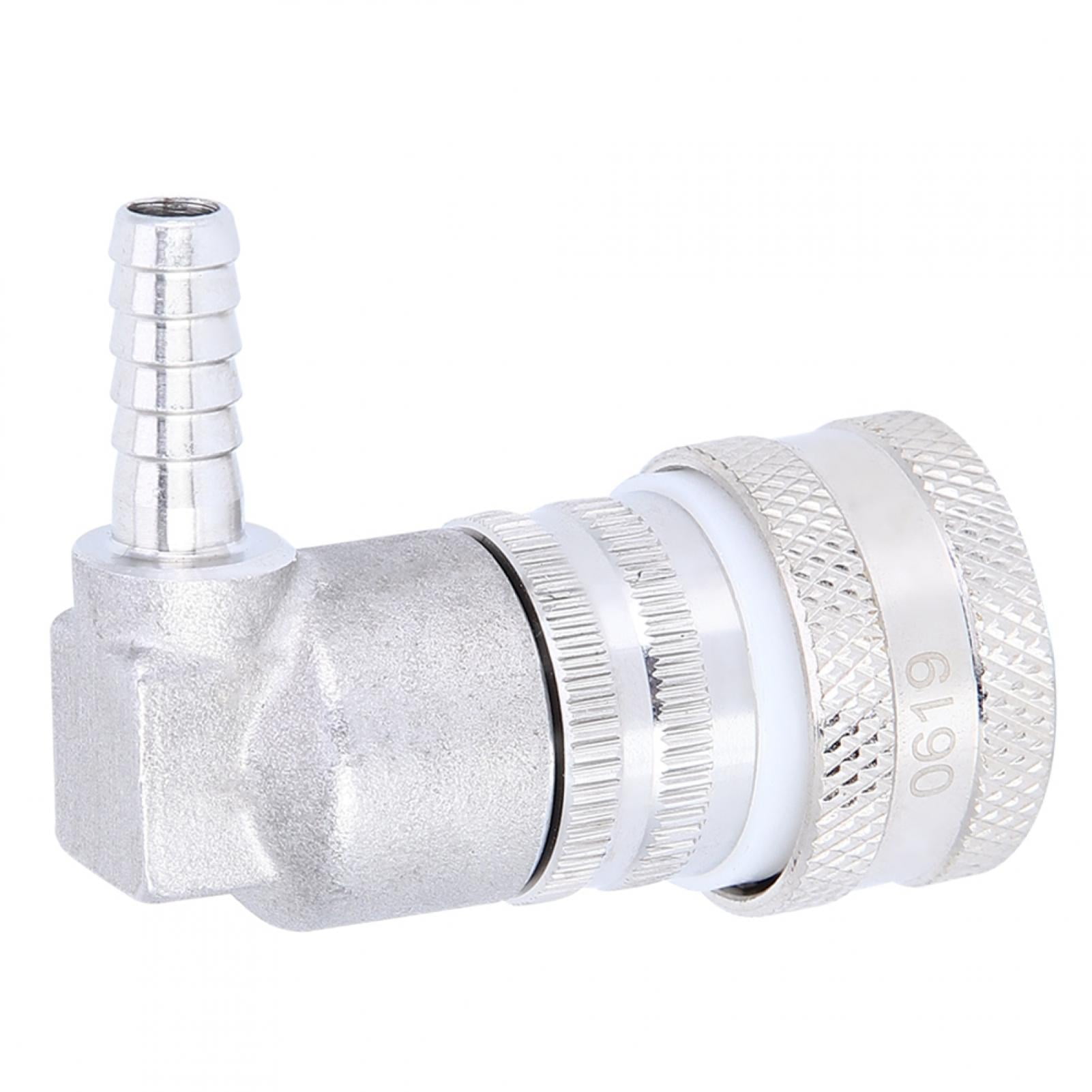 Stainless Steel Ball Lock Beer Keg Coupler Gas Quick Connector for ...