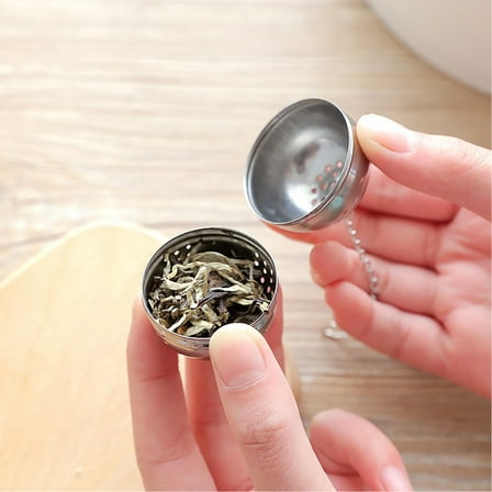 2pcs Stainless Steel Mesh Tea Ball 2.1 Inch Tea Strainers Teas Infuser ...