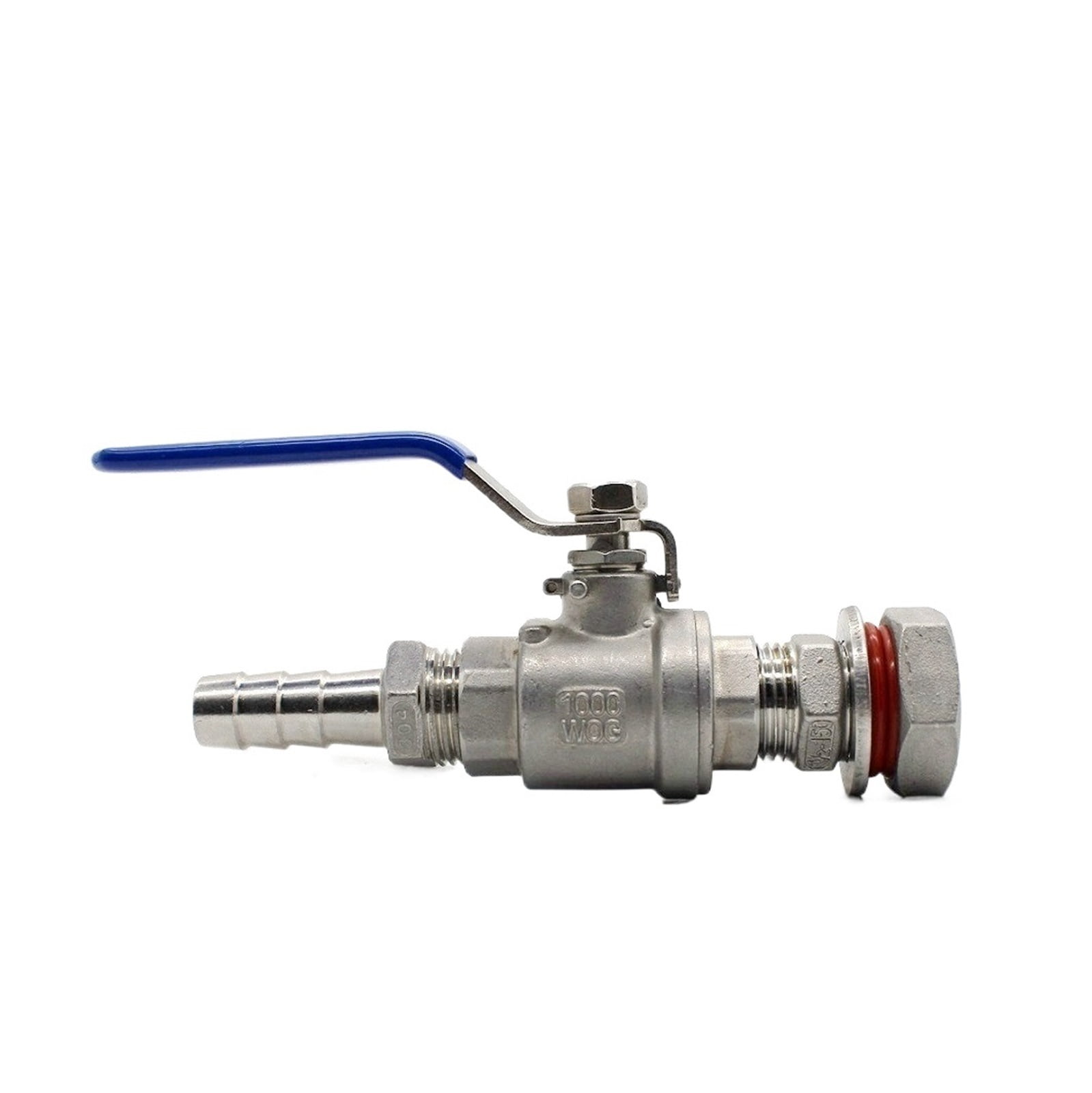 Stainless Steel Ball Valve 6 8 10 12 14 15 16 19 20mm Hose Barb Tap ...