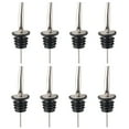 Stainless Steel Bar Pourers Tapered Spout Vinegar Speed Pourers Oil ...